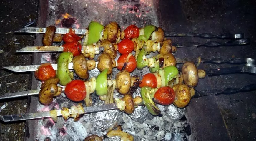 Champignons på mangjole