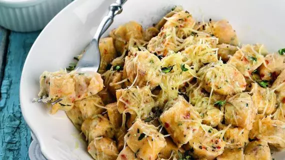 Salade Lazy Dumplings, Stap-vir-stap resep met foto's