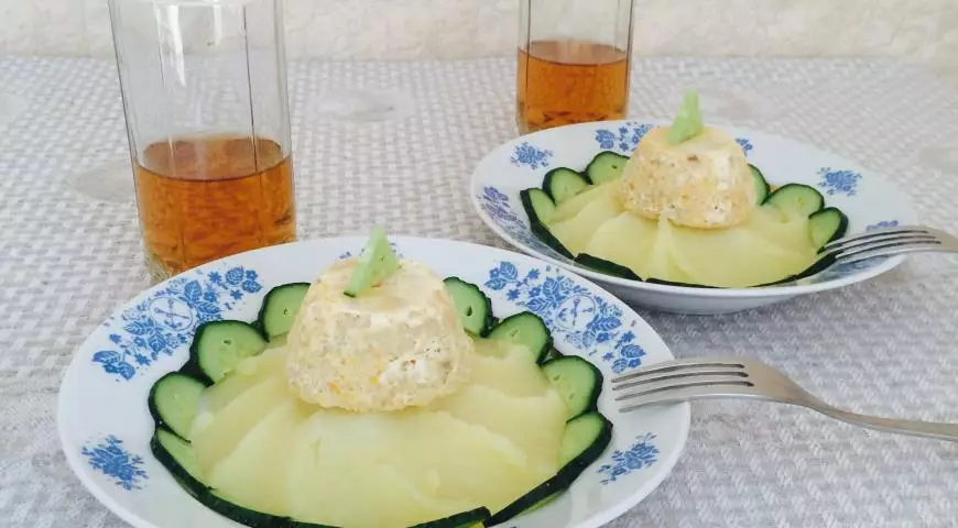 Cutlets de peixe en Multicooker