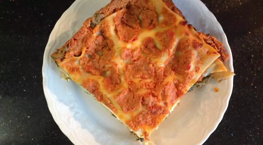 Zaub lasagna