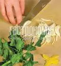 Bourse Foto Recette de cuisson: Salade de fruits de mer avec fruits de mer, pas №1
