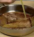 Foto esi esi nri: steak nwere ihendori mmanya na-acha ọbara ọbara, ọnụ ọgụgụ nọmba 3