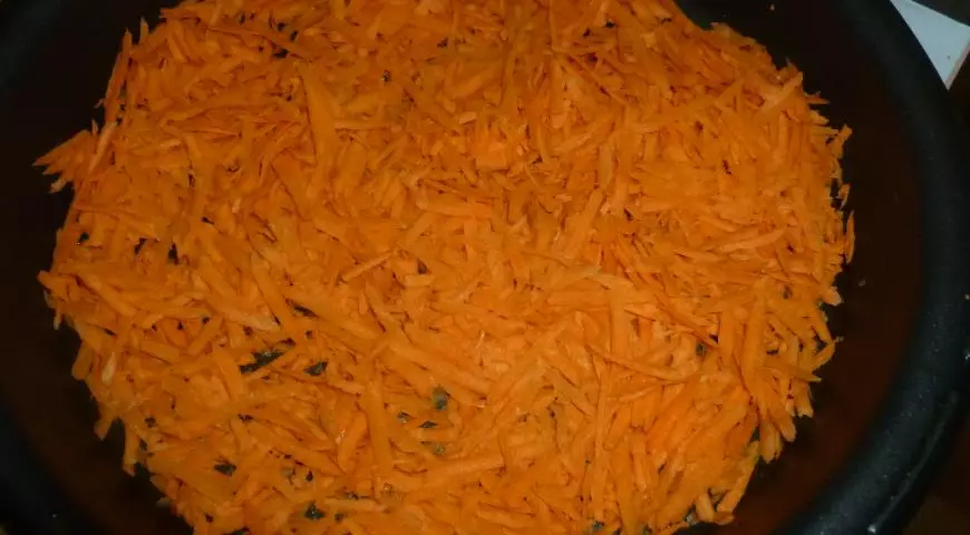 Fry carrots
