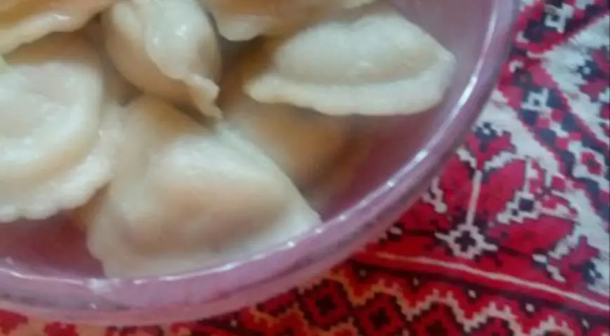 Søte dumplings med hytteost