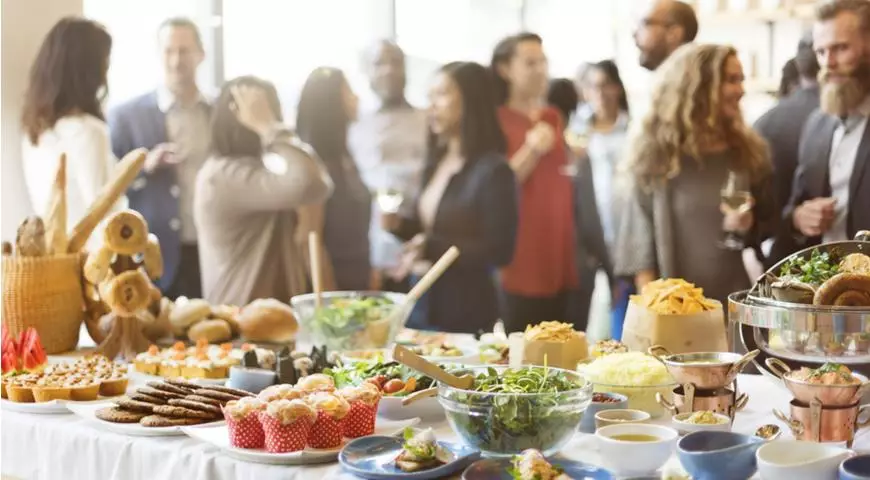 Buffet tại nơi làm việc