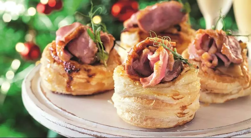 Tartlets Duck z jabłkami 2