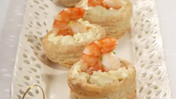 Wrought with shrimps, step-by-step recipe with photos