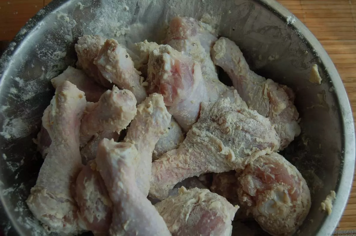 Chicken na ntụ ọka