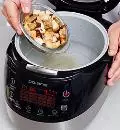 Setopo ea ho pheha: Kushes ka li-mushroom ho li-cooker tse liehang, mohato oa 2