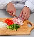 Varasto Foto Ruoanlaitto Resepti: Omelet kinkkua ja vihanneksia hitaassa liesi, vaihe numero 2