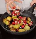 Resipi Memasak Photo: Salad Panas Kentang dan Tomato Cherry, Langkah Nombor 4