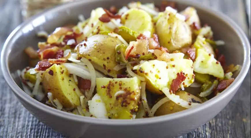 Classic American Potato Salad.