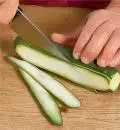 عکس پخت و پز عکس: سالاد سبز Zucchini و آووکادو، مرحله شماره 2