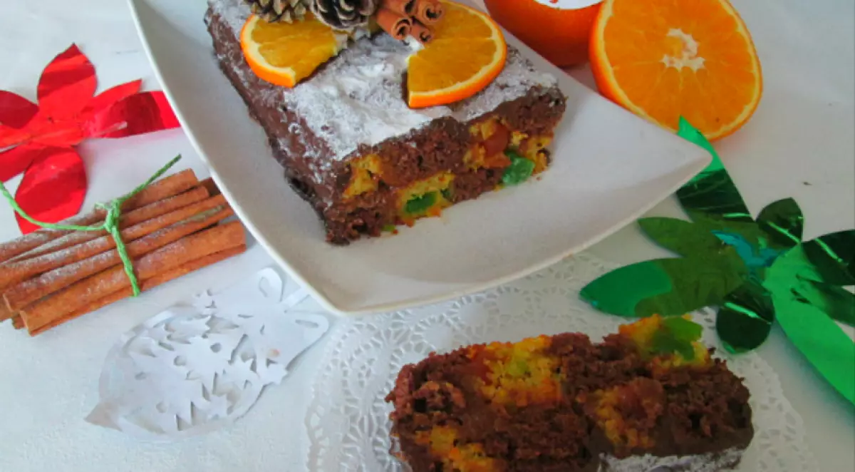 Parfümant Schach orange Orange Schockela Camcake Poac Schockela, sprëtzen mat Zockerpulver