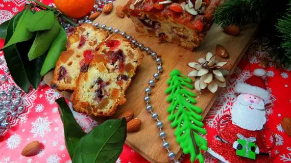 Кекс з сухофруктами від П'єра Ерме / Pierre Herme's fruit cake, покроковий рецепт з фото