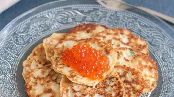 Cucchini Fritters, krok za krokem recept s fotografiemi