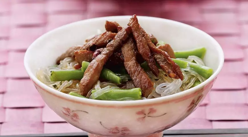 Salad Musim Panas Beijing, resep langkah-langkah kanthi foto