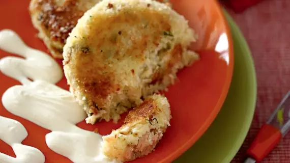 Potato patties with salmon, step-by-step recipe with photos