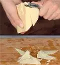 Nuotraukų virimo receptas: žalia salotos su sūrio užuolaidomis, 5 žingsnis Nr
