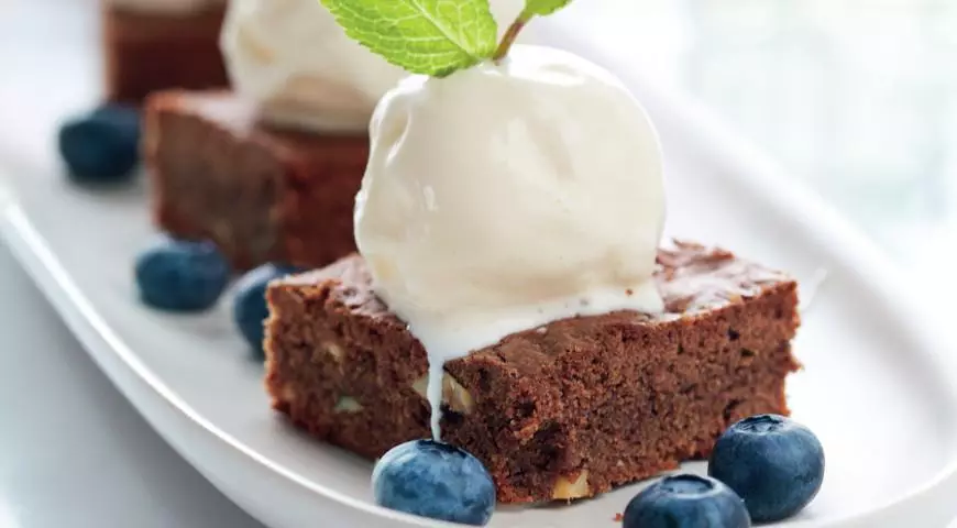 Brownie mei whisky, stap-by-stap resept mei foto's