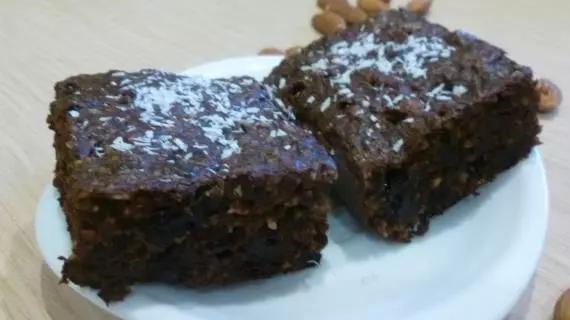 Browni limyè, etap-pa-etap resèt ak foto