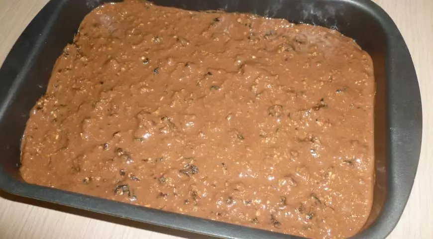 Put Browni Light baked in the oven