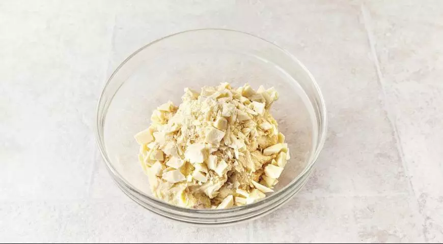 Photo Cooking Recipe: Bestcast Cookies na may puting tsokolate at cream cheese, Step No. 4