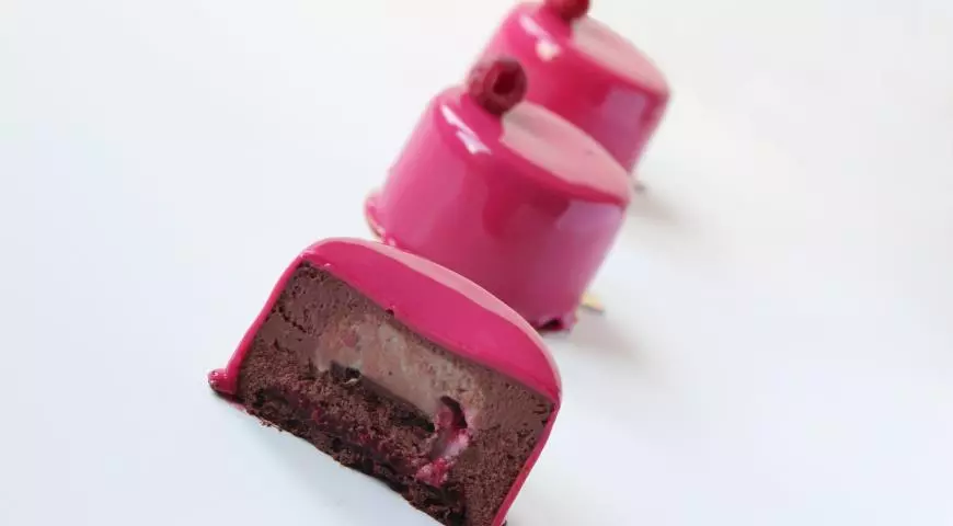 Mousse cupcake recepte šokolādē