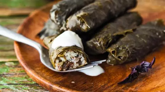 Dolma clàssica, recepta pas a pas amb fotos