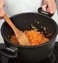 Receita de cociña de fotos: Pilaf con lentellas e verduras, paso número 4