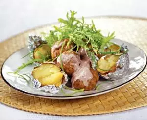 Italienska köttbullar, steg-för-steg recept med foton