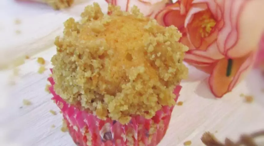 Recept voor Cottage Cheese Cupcakes met een Cedar Strace