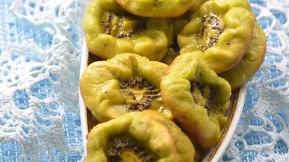 Cookies tare da Kiwi, girke-girke-mataki na-mataki tare da hotuna