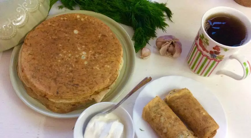 Daim Ntawv Qhia Ua Noj Ua Si: Cheese Pancakes, Kauj Ruam 9