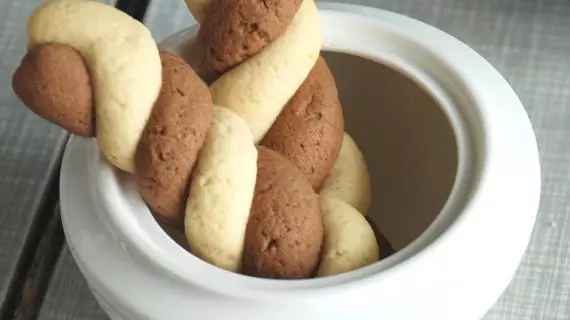 Shortbread "Lovers" Cookies, ნაბიჯ ნაბიჯ რეცეპტი ფოტოები