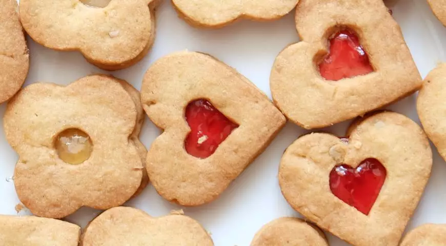 Shortbread with jam, step-by-step recipe with photos