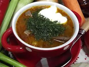 Recipes - Krasnodar soup