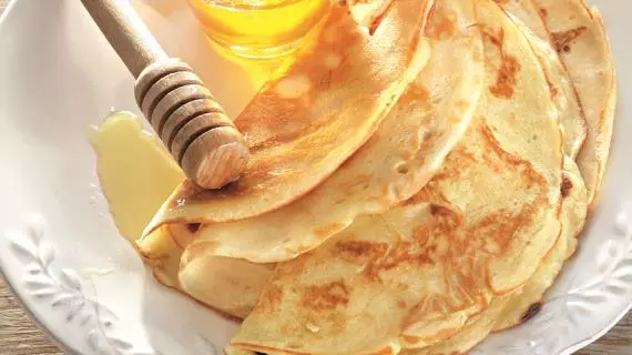 Breton Pancakes, sitepu-i-sitepu fua ma ata