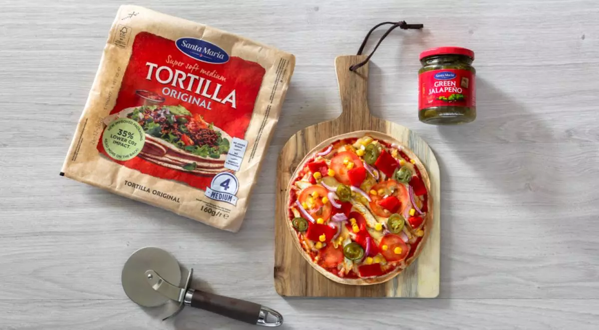 Photo Cooking Recipe: Pizza on Wheat Tortilet sa Tex Mex Style, Step No. 3