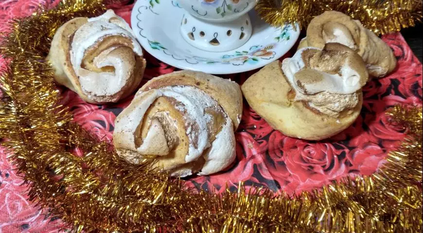 Cookies «Curry ئەتىرگۈل», سۈرەتلەر بىلەن قەدەممۇ-قەدەم رېتسېپ