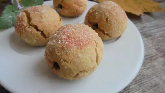 Cookies "Bulk Apples", trinnvis oppskrift med bilder