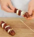 Photo de la préparation d'une recette: Suvlakia, brochettes de barbell, étape numéro 6