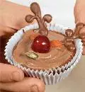 Foto de stock Receita de cocción: Cupcakes de Rudolph, número de paso 6