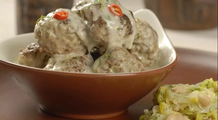 Swedish meatballs, step-by-step recipe with photos