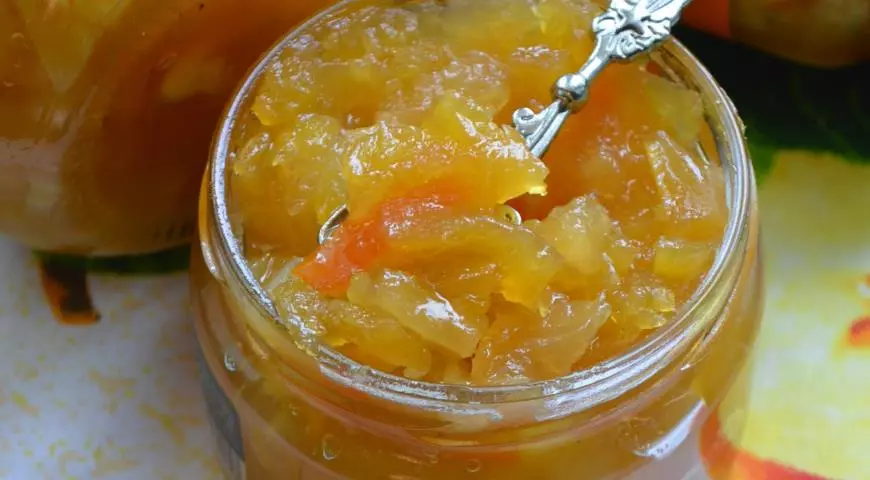 Zucchini jam mei ananas