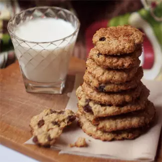 Iicookies ze-oatmeal nge-cinnamon kunye ne-ginger, iresiphi yenyathelo ngenyathelo ngeefoto