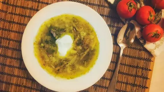 Sopa de verão, receita passo a passo com fotos