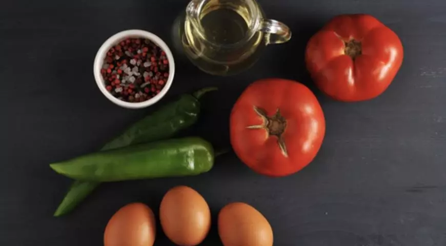 My vegetables for scrambled eggs