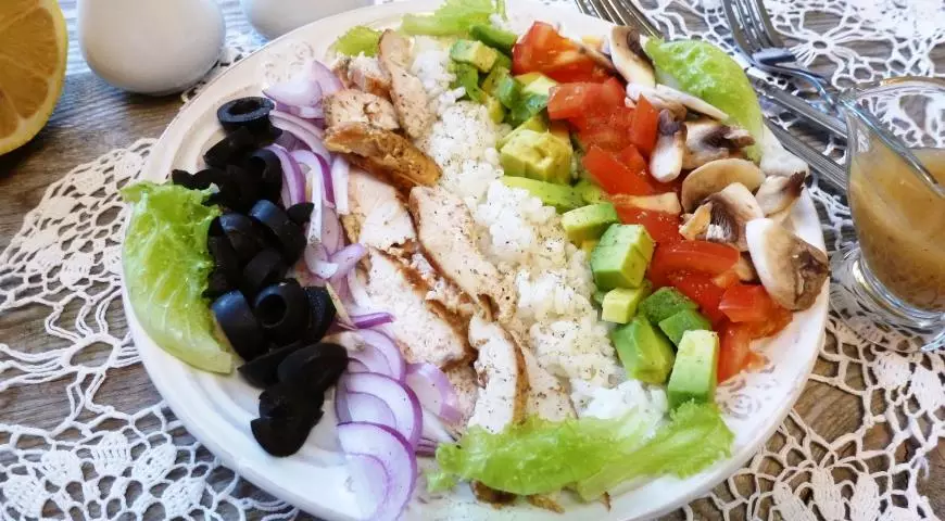 Masak salad cobb