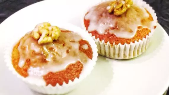 பூசணி muffins, புகைப்படங்கள் படிப்படியான படி செய்முறையை